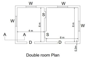 Double room building estimation|6 steps - Easy Home Builds